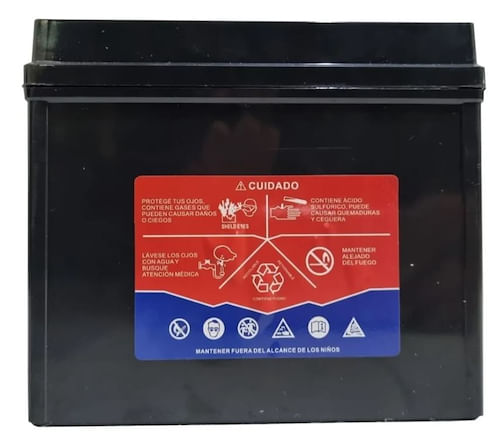 Bateria Dynamic Gel 12N7A-3A Honda Storm Skua 150 RX150 - Cycles MotoShop